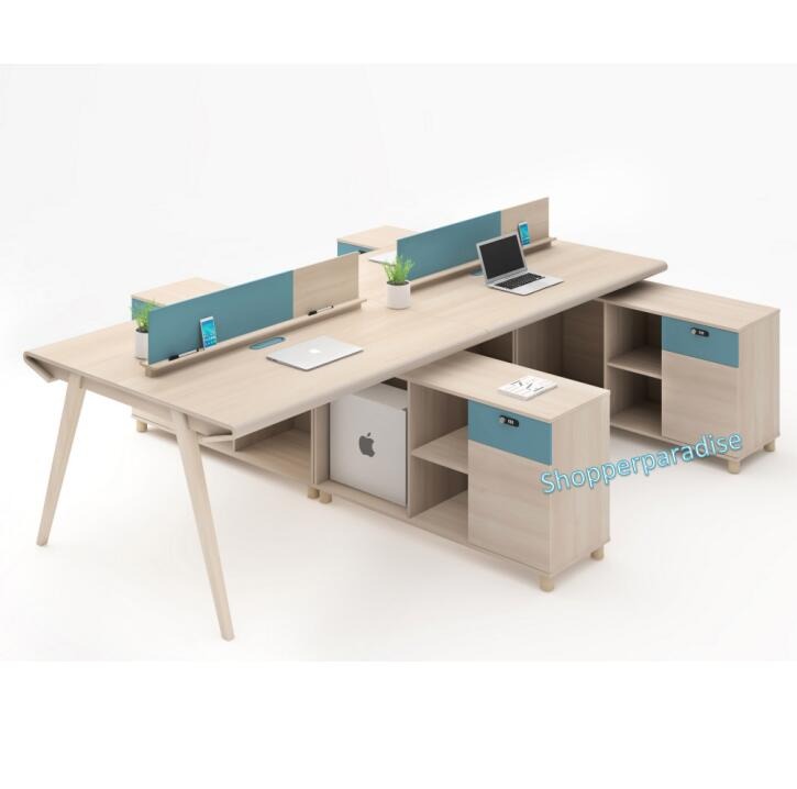 JY 001 L Shape Executive Workstation w bevel edge design, Workstations ...