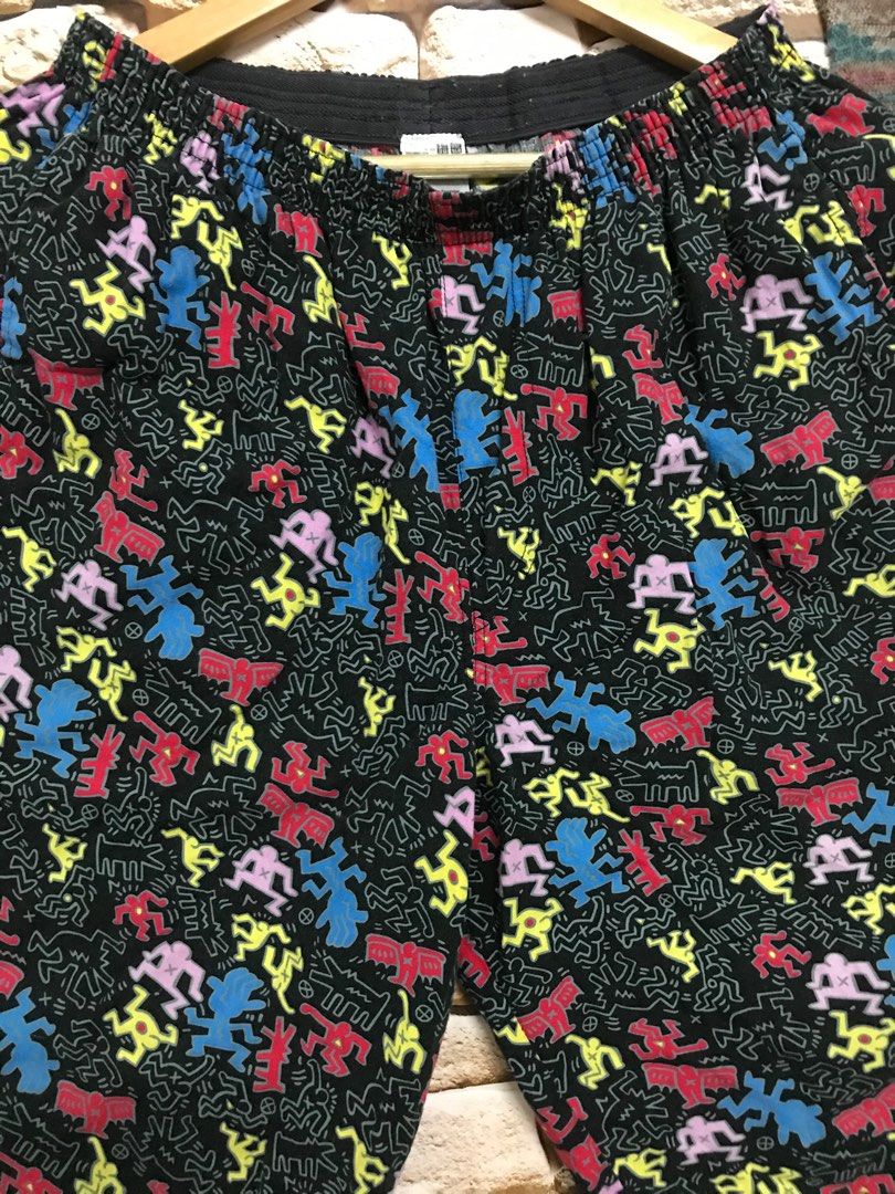 Keith Haring, Men's Fashion, Bottoms, Shorts on Carousell
