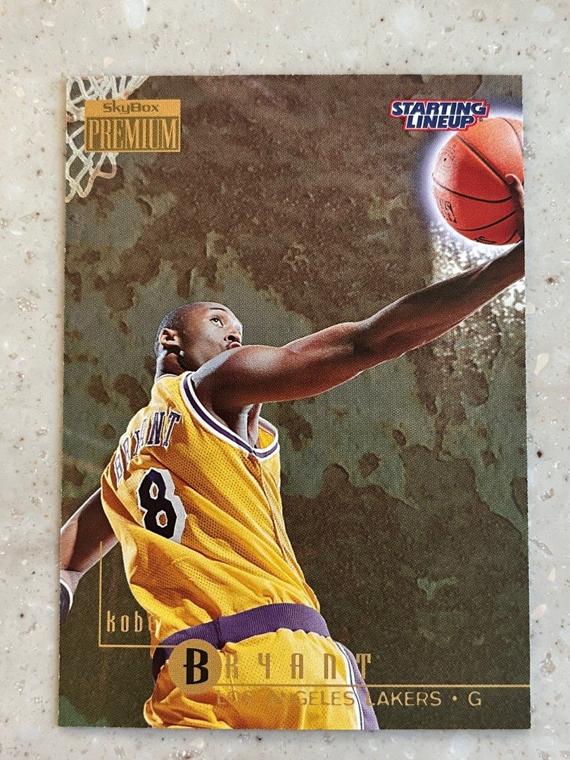 Kobe Bryant Skybox Premium Starting Lineup #55 1996 Rookie, 興趣及遊戲, 收藏品及 ...