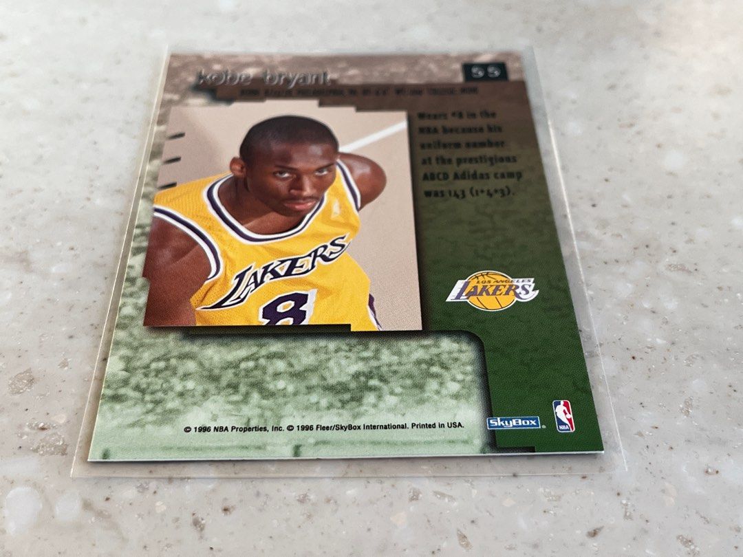 Kobe Bryant Skybox Premium Starting Lineup #55 1996 Rookie, 興趣及遊戲, 收藏品及 ...