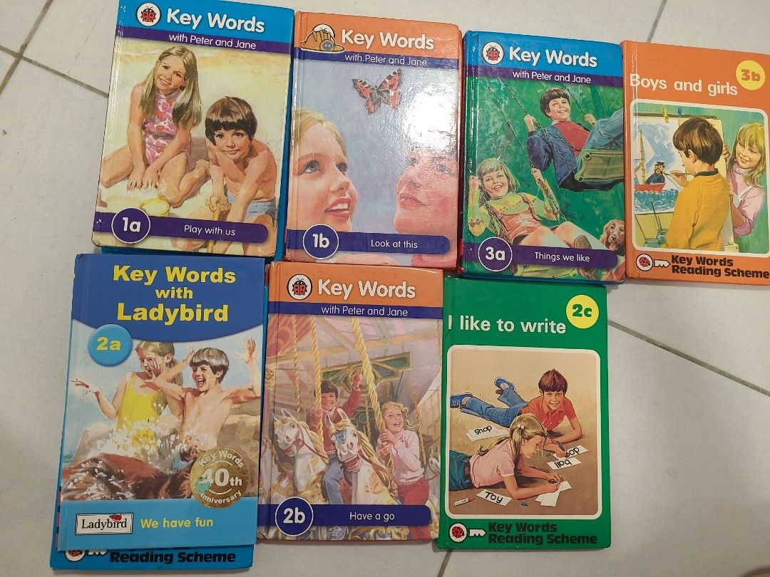 Ladybird Key Words With Peter&Jane, Hobbies & Toys, Books & Magazines, Children's Books on Carousell