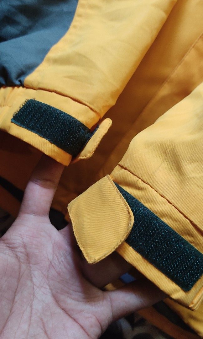 Leaveland 2 Tone Rain Jacket with fleece jacket on Carousell