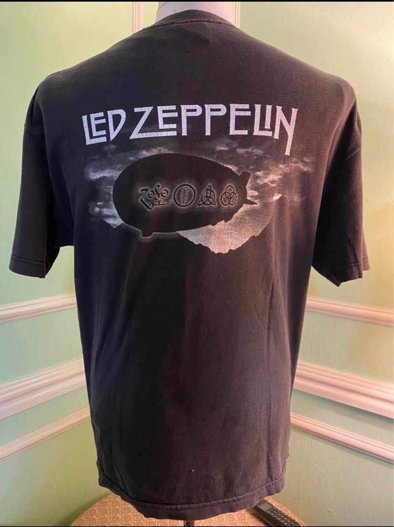LED ZEPPELIN BAND TEE, Men's Fashion, Tops & Sets, Tshirts & Polo ...