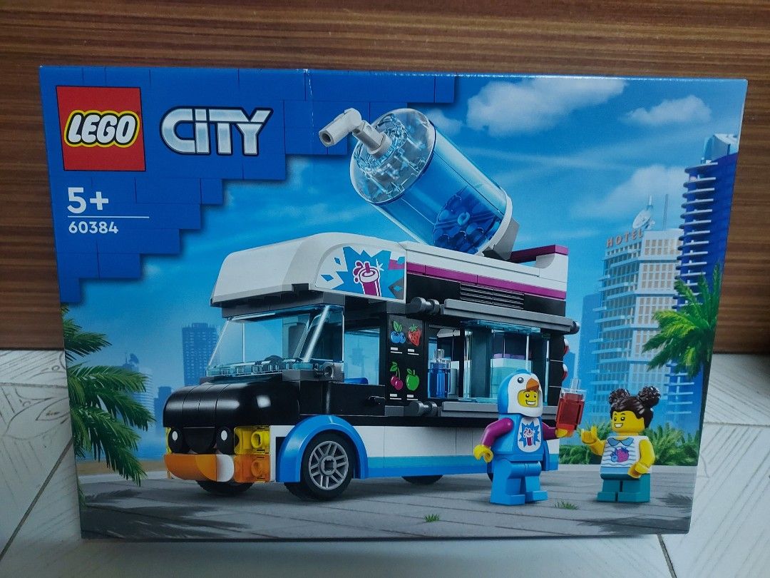 Lego 60384 Penguin Slushy Van, Hobbies & Toys, Toys & Games on Carousell