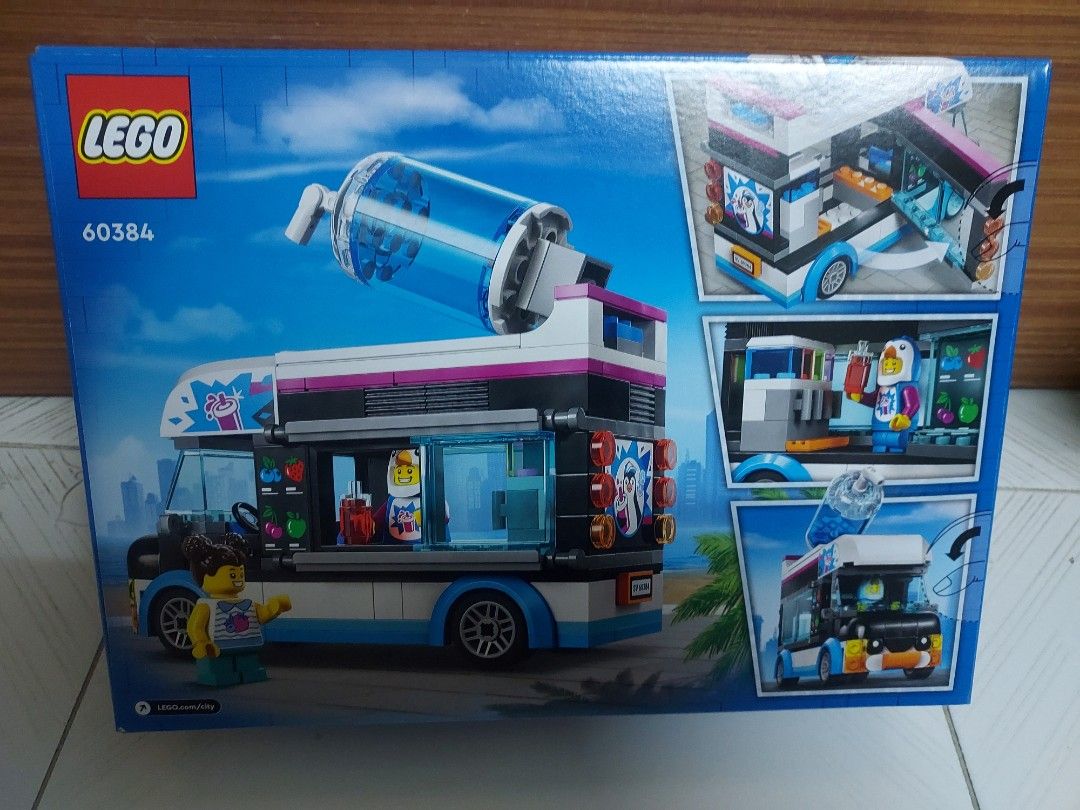 Lego 60384 Penguin Slushy Van, Hobbies & Toys, Toys & Games on Carousell