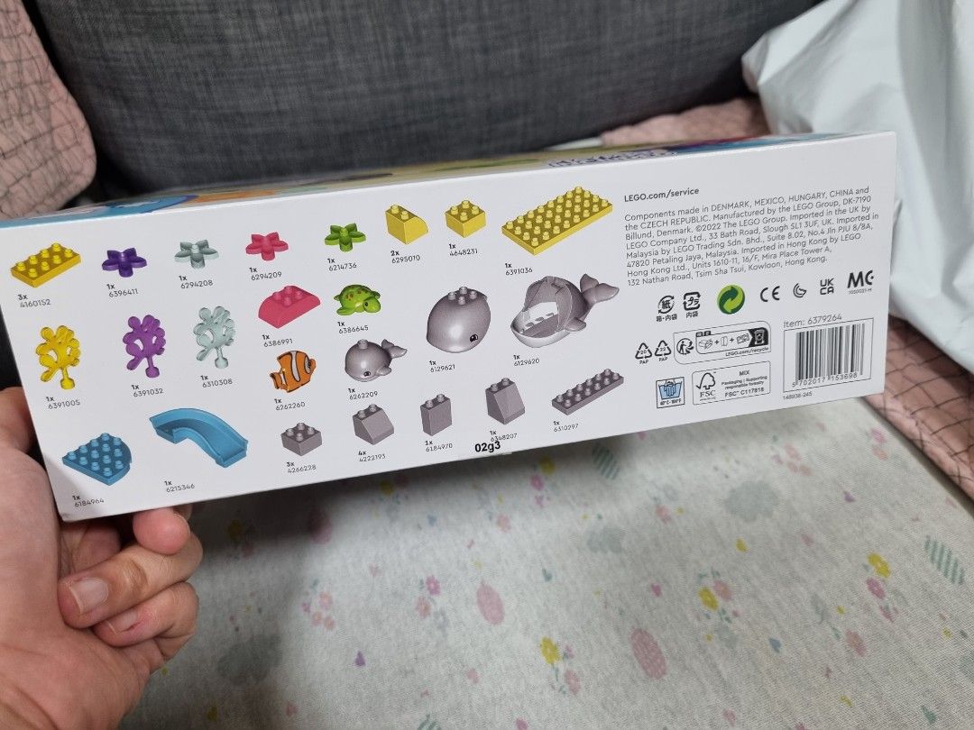 Lego Duplo 10972 Wild Animals of the Ocean, Hobbies & Toys, Toys ...