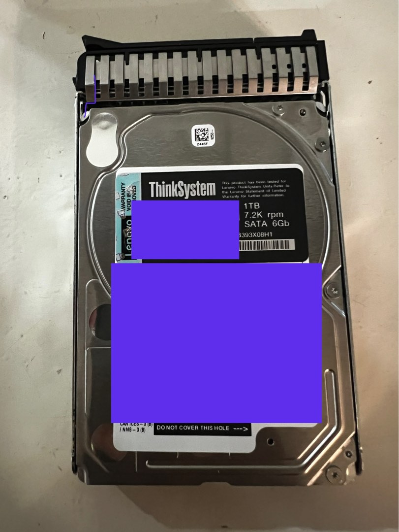 Lenovo 1TB SATA 7.2K RPM Internal Hard Drive - 7XB7A00036, Computers ...