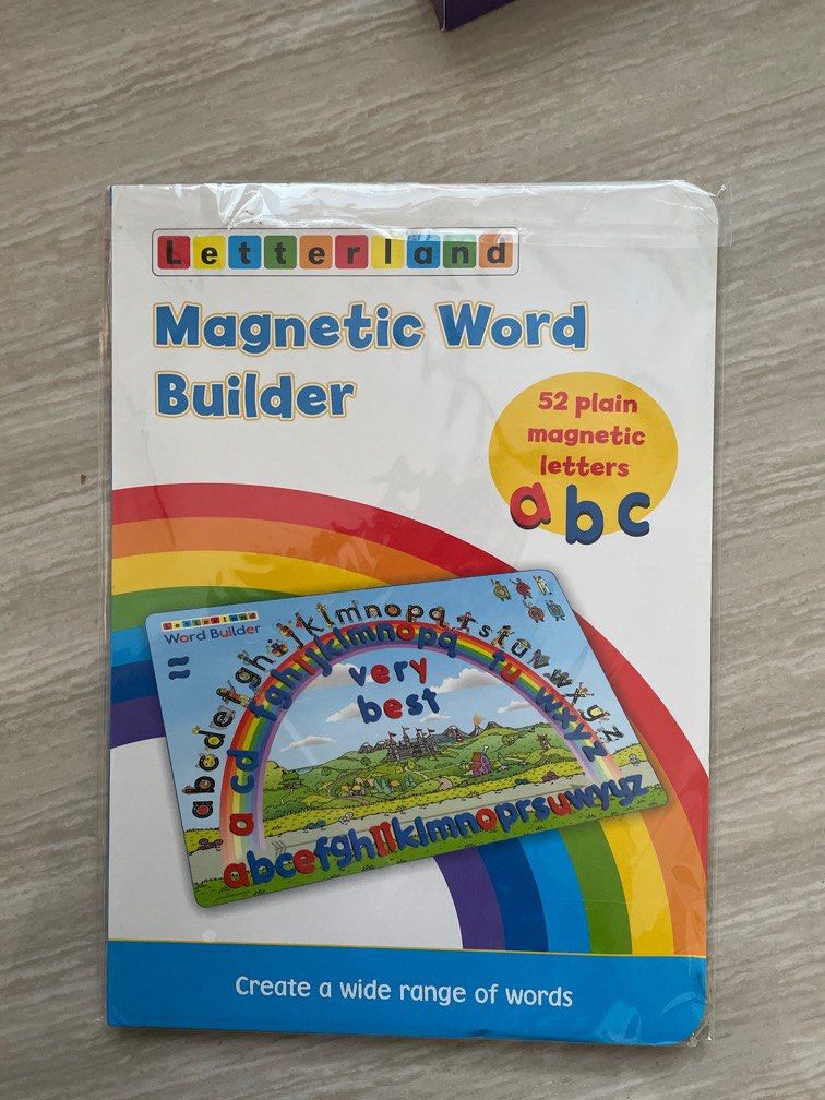 Letterland Magnetic Word Builder, Hobbies & Toys, Books & Magazines ...