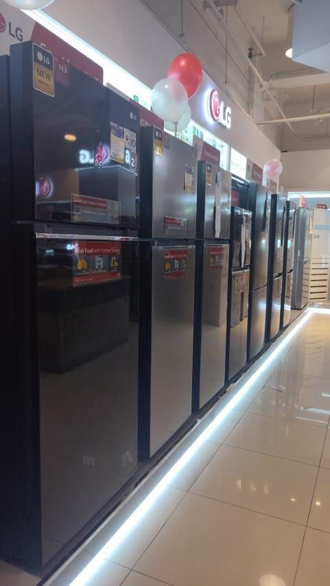 LG TWO DOOR NO FROST INVERTER REFRIGERATOR, TV & Home Appliances ...