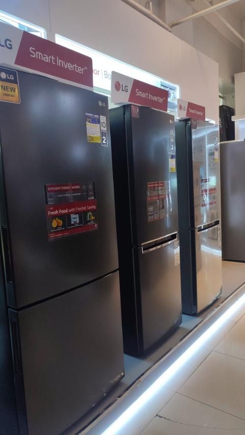 LG TWO DOOR NO FROST INVERTER REFRIGERATOR, TV & Home Appliances ...