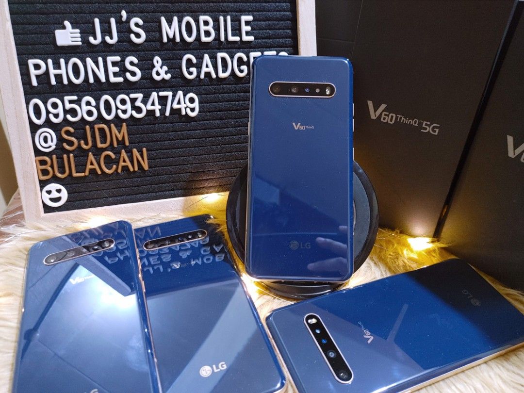 LG V60 ThinQ 5G 8/128GB Tmobile Openline Single Sim, Mobile Phones ...