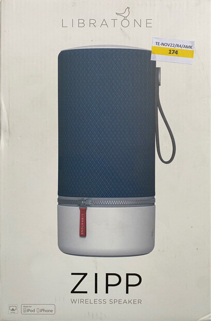 Libratone Zipp LTH300 Bluetooth Speaker, Audio, Soundbars, Speakers ...