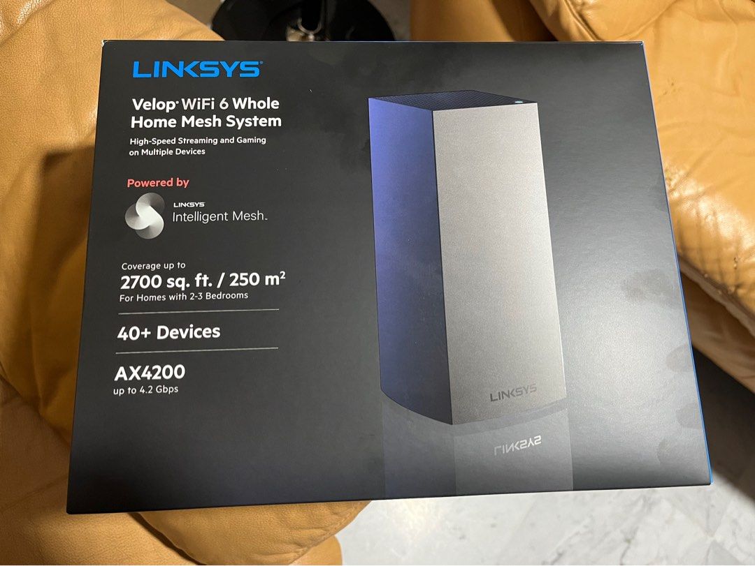 linksys router velop WiFi 6 MX4200 MESH AX4200, Computers & Tech, Parts & Accessories ...