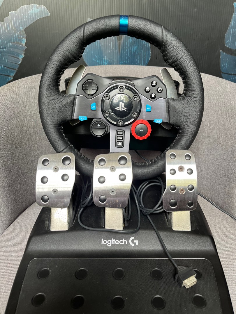 Logitech G29 Steering Wheel, Video Gaming, Gaming Accessories ...