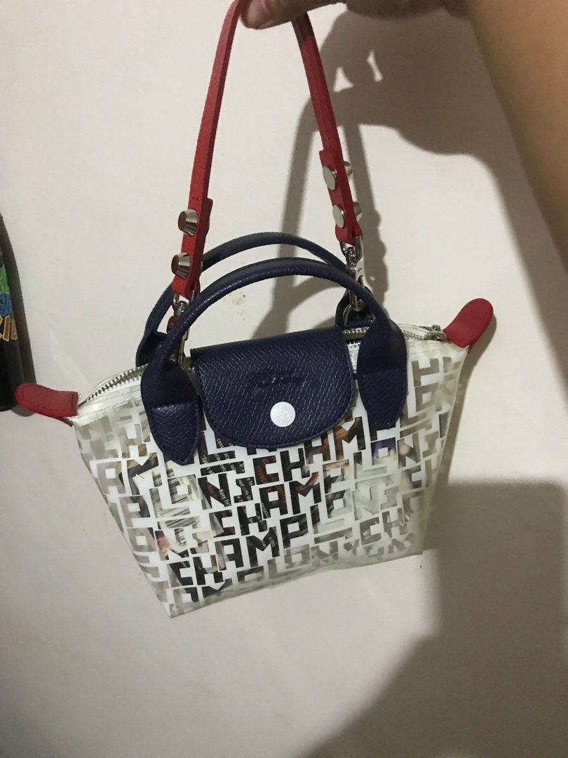 Longchamp LPG transparent mini on Carousell