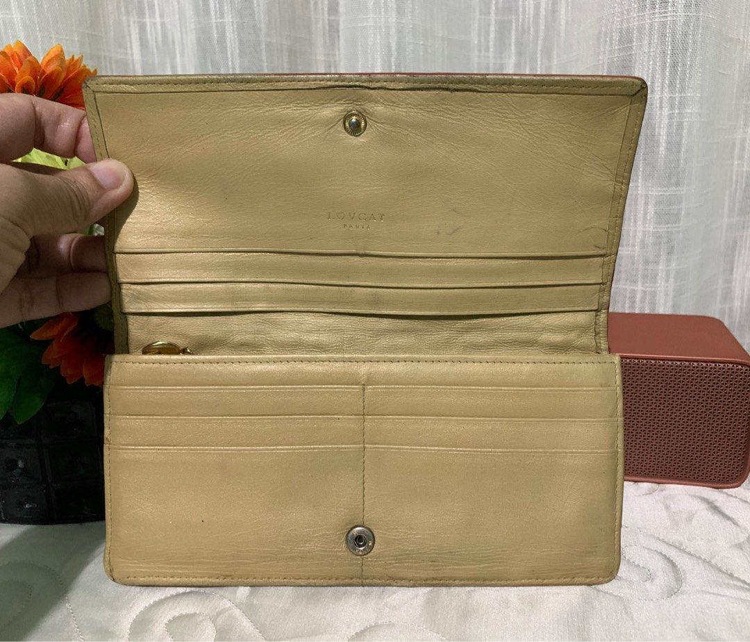 Lovcat Paris long wallet bifold, Women's Fashion, Bags & Wallets ...