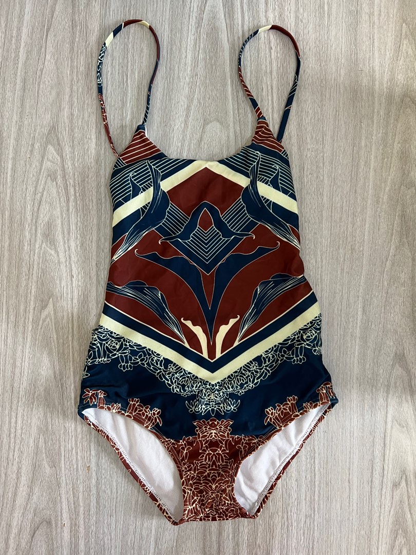 LOVITO Aztec One Piece Swimsuit One Piece Women Swimwear Medium, Women ...