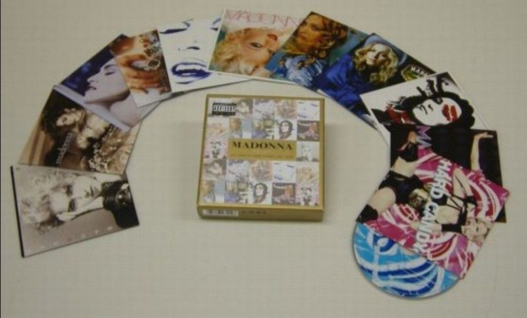 MADONNA: The Complete Studio Album Series (1983-2008) CD Boxset, Hobbies & Toys, Music & Media ...
