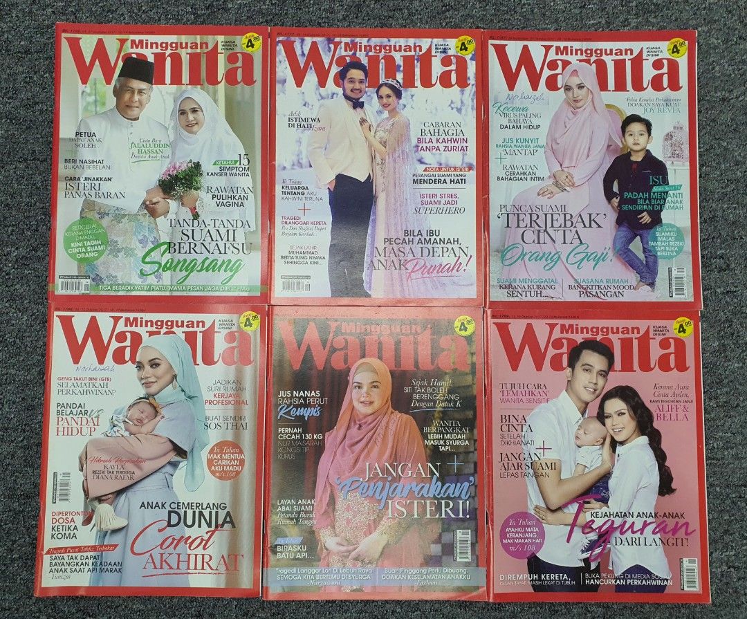 Majalah Wanita, Hobbies & Toys, Books & Magazines, Magazines on Carousell