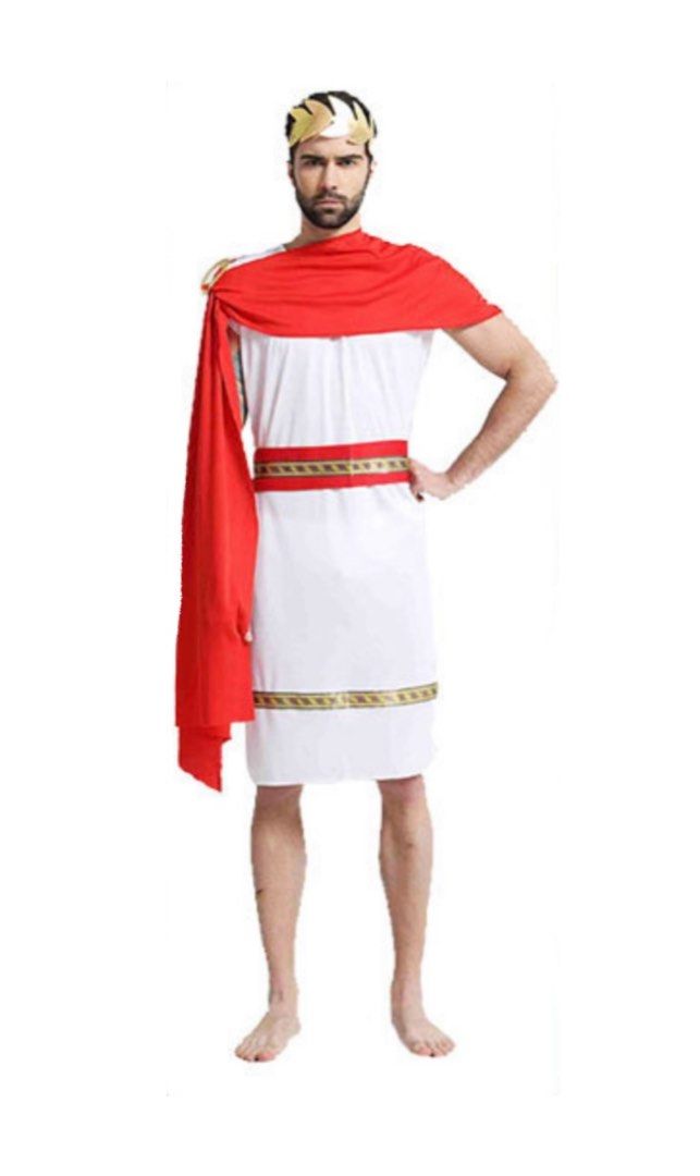 Male Roman Costume, Men's Fashion, Tops & Sets, Sets & Coordinates on ...