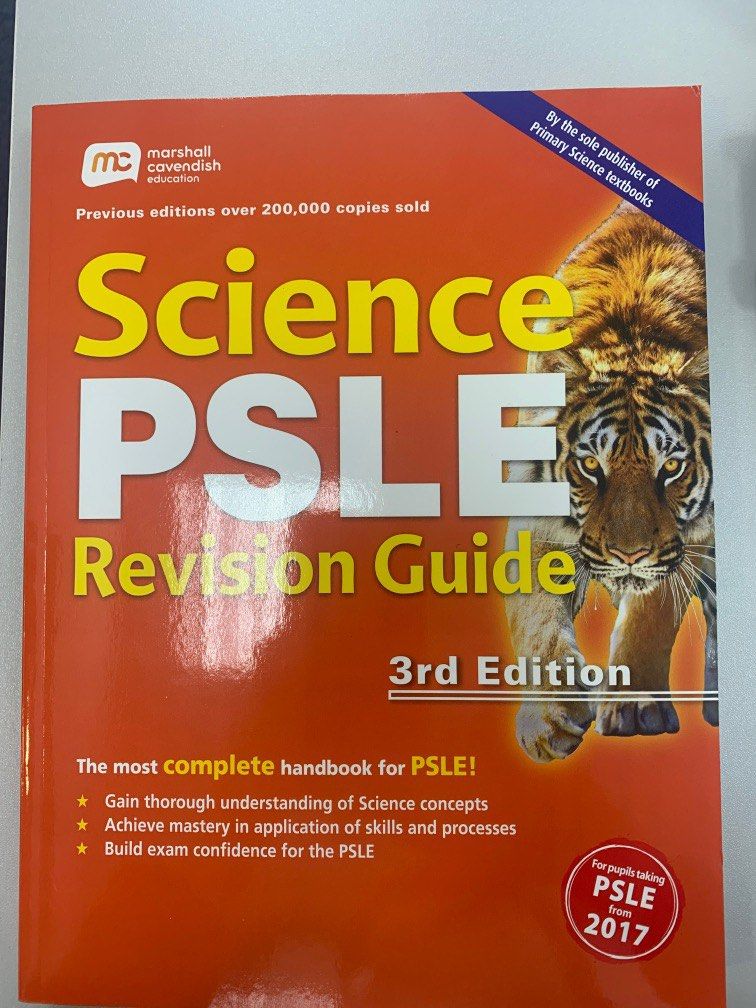 Marshall Cavendish Science PSLE Revision Guide, Hobbies & Toys, Books ...