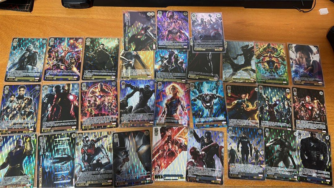 Marvel Premium IFP Set (30 cards)| Weiss Schwarz booster box, Hobbies ...