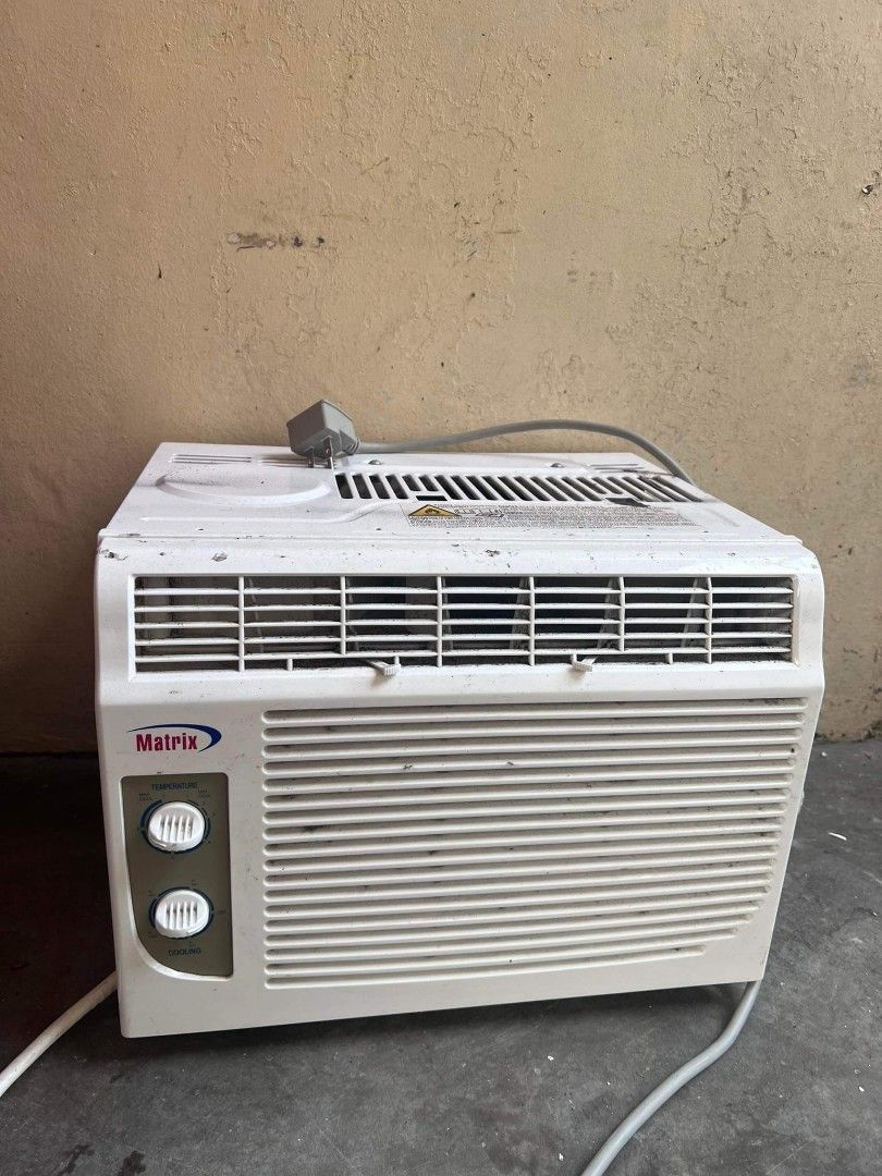 Matrix .6 hp aircon (dripless), TV & Home Appliances, Air Conditioning ...