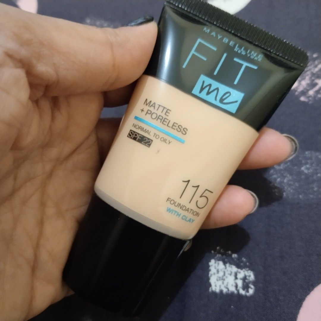 Maybelline Fit Me Matte Poreless Foundation on Carousell Maybelline Fit Me Matte Poreless Foundation on Carousell