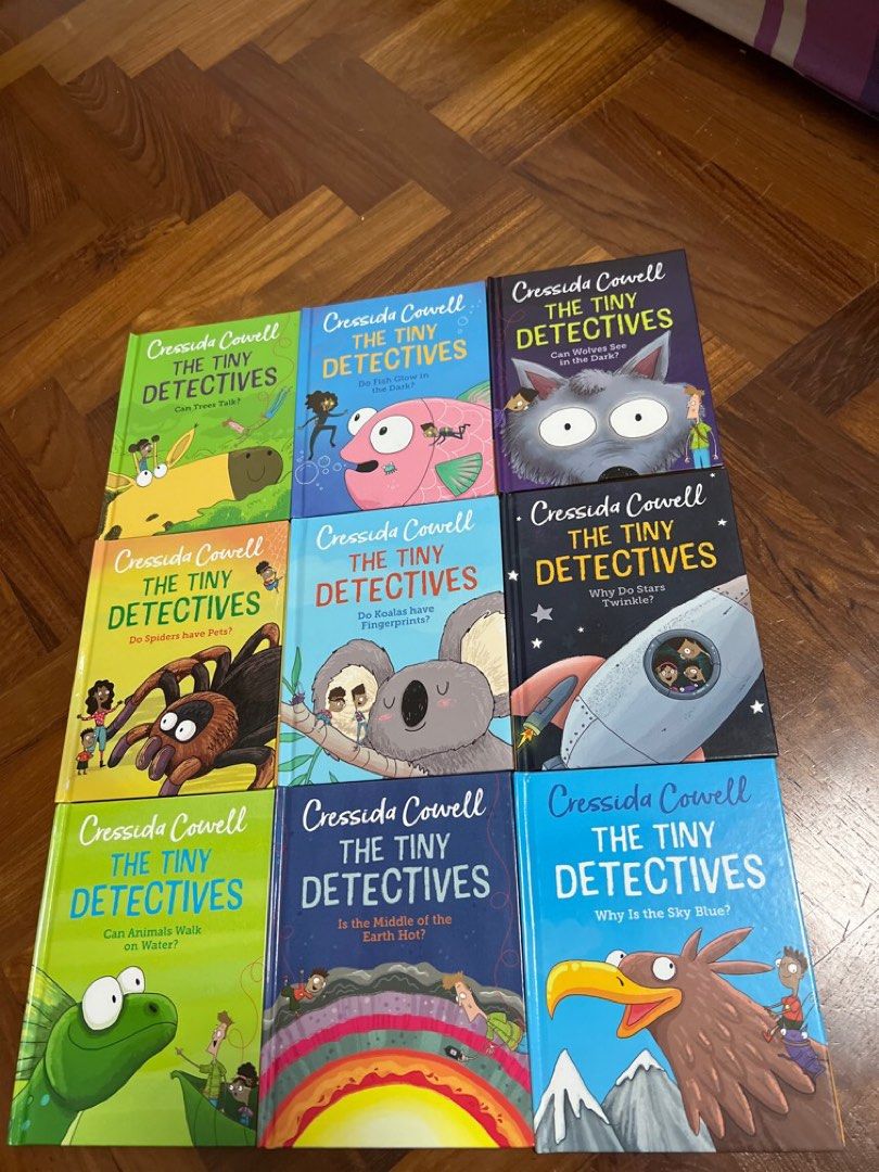 Mcd Happy meal books. The tiny detectives - Cressida Cowell, Hobbies ...
