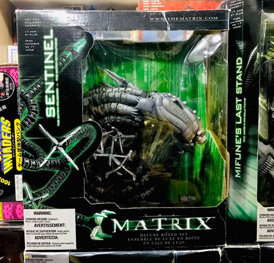MCFARLANE THE MATRIX RELOADED . THE MATRIX REVOLUTIONS DELUXE BOX SET ...
