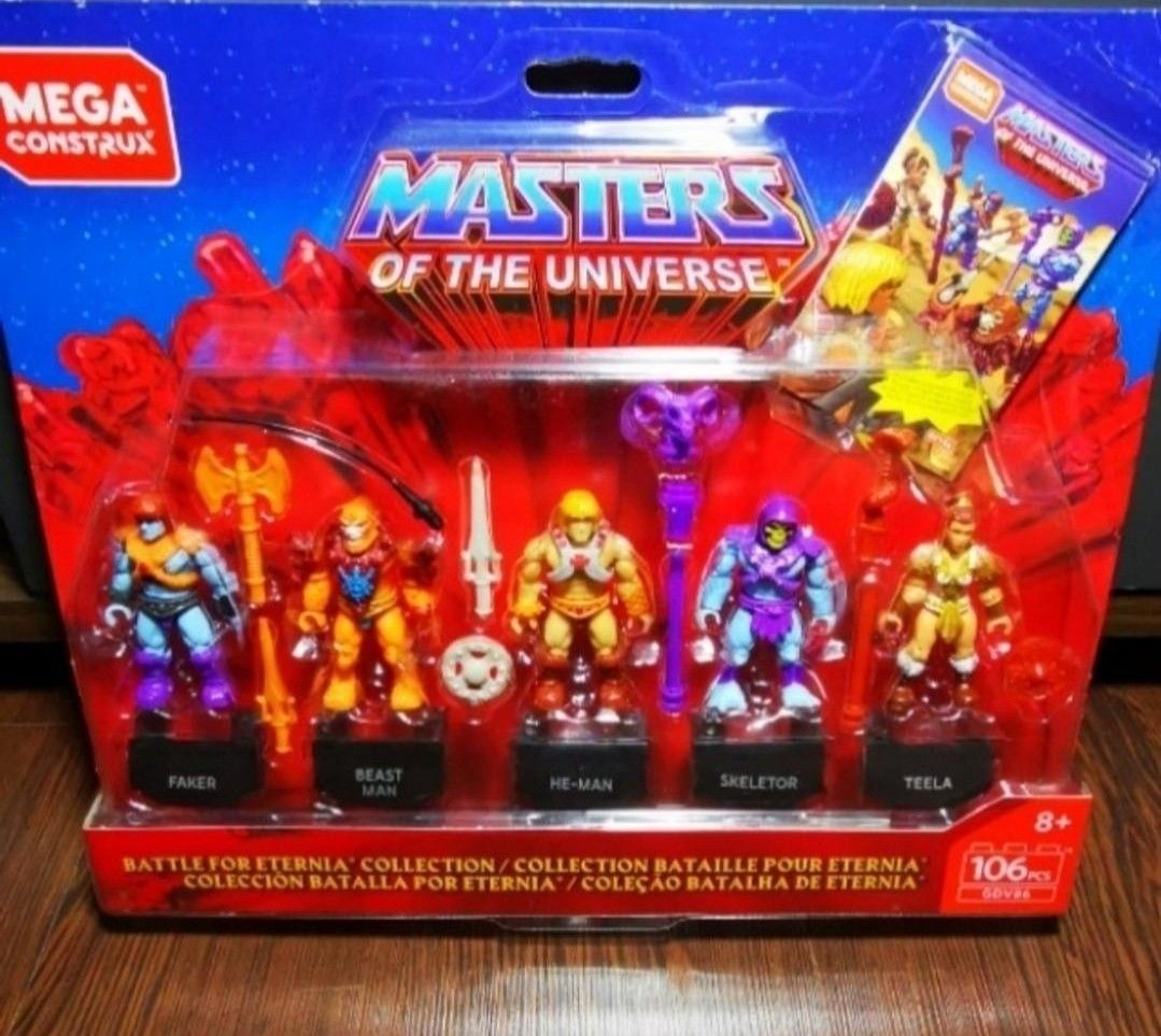 Mega Construx Master Of The Universe Mega Construx Heroes Battle of ...