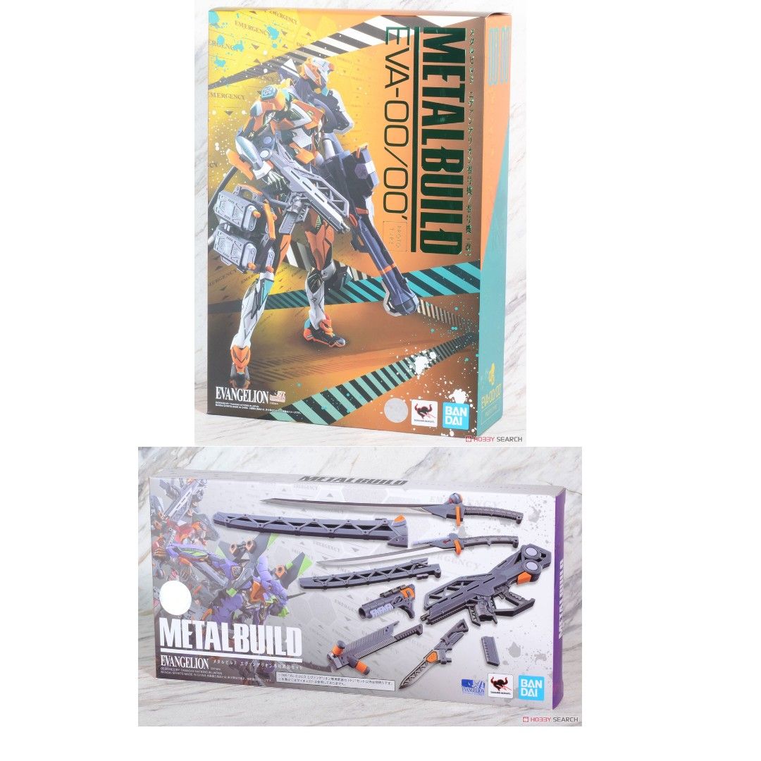 Metal Build Eva 00 EVA-00 Neon Genesis Evangelion Figure & Use Weapon ...
