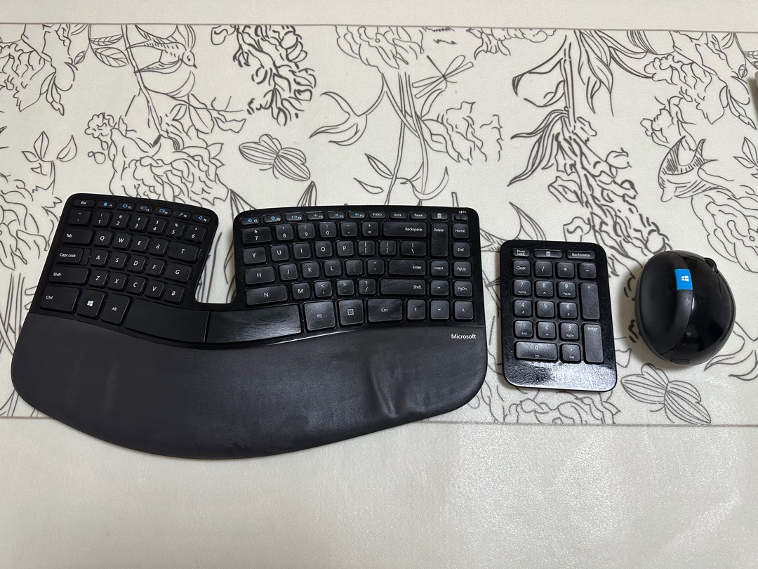 Microsoft Sculpt Ergonomic Keyboard Set, Computers & Tech, Parts ...