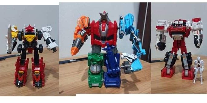 Minipla boukenger set power rangers operation overdrive megazord ...