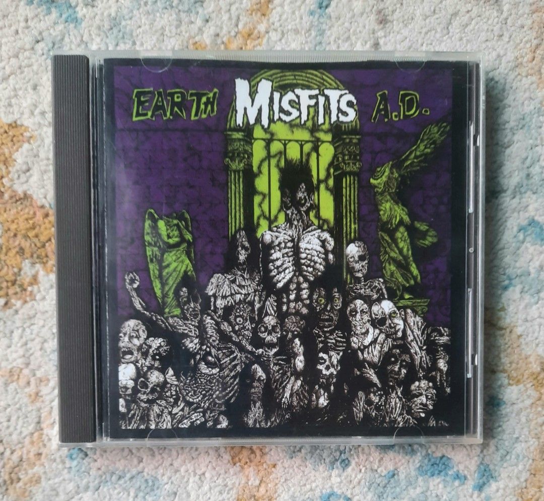Misfits - Earth A.D. CD, Hobbies & Toys, Music & Media, CDs & DVDs on Carousell