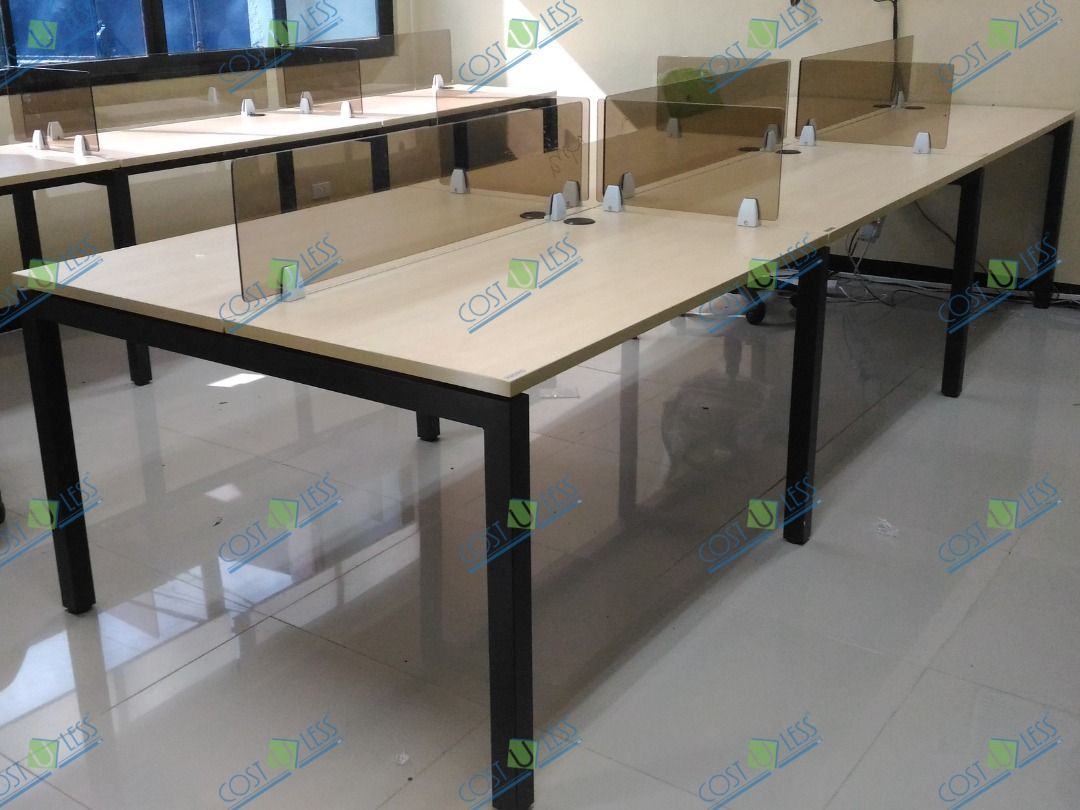 MODULAR WORKSTATION TABLE OFFICE PARTITION & CUBICLE TYPE OFFICE ...