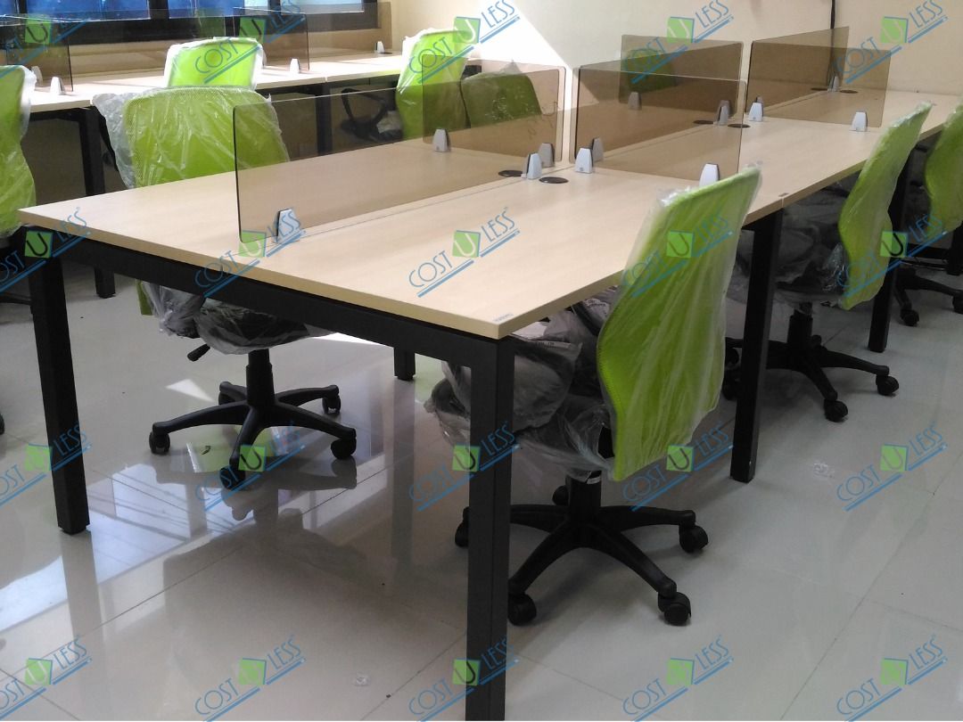 MODULAR WORKSTATION TABLE OFFICE PARTITION & CUBICLE TYPE OFFICE ...