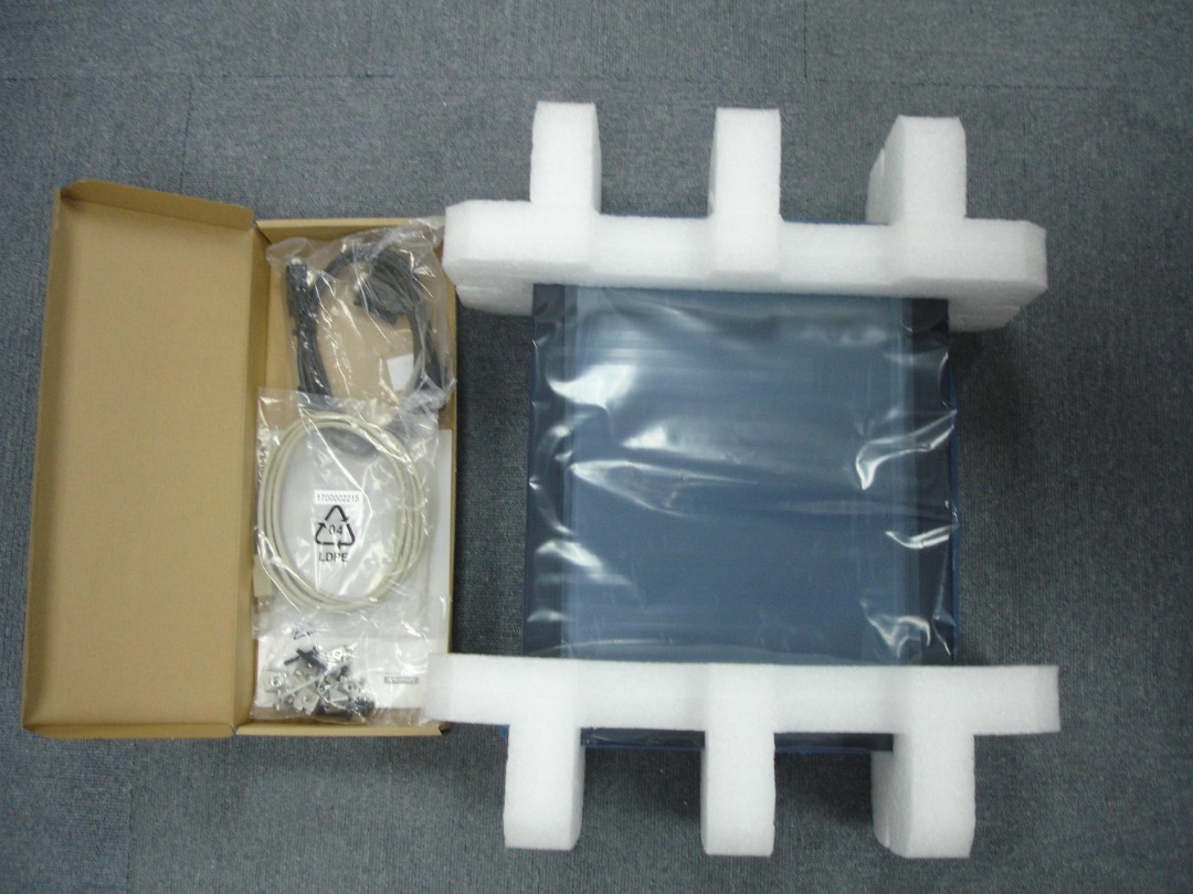 Monitor, Advantech 15" Industrial Panel Mount Monitor, 5-Wire Resistive ...