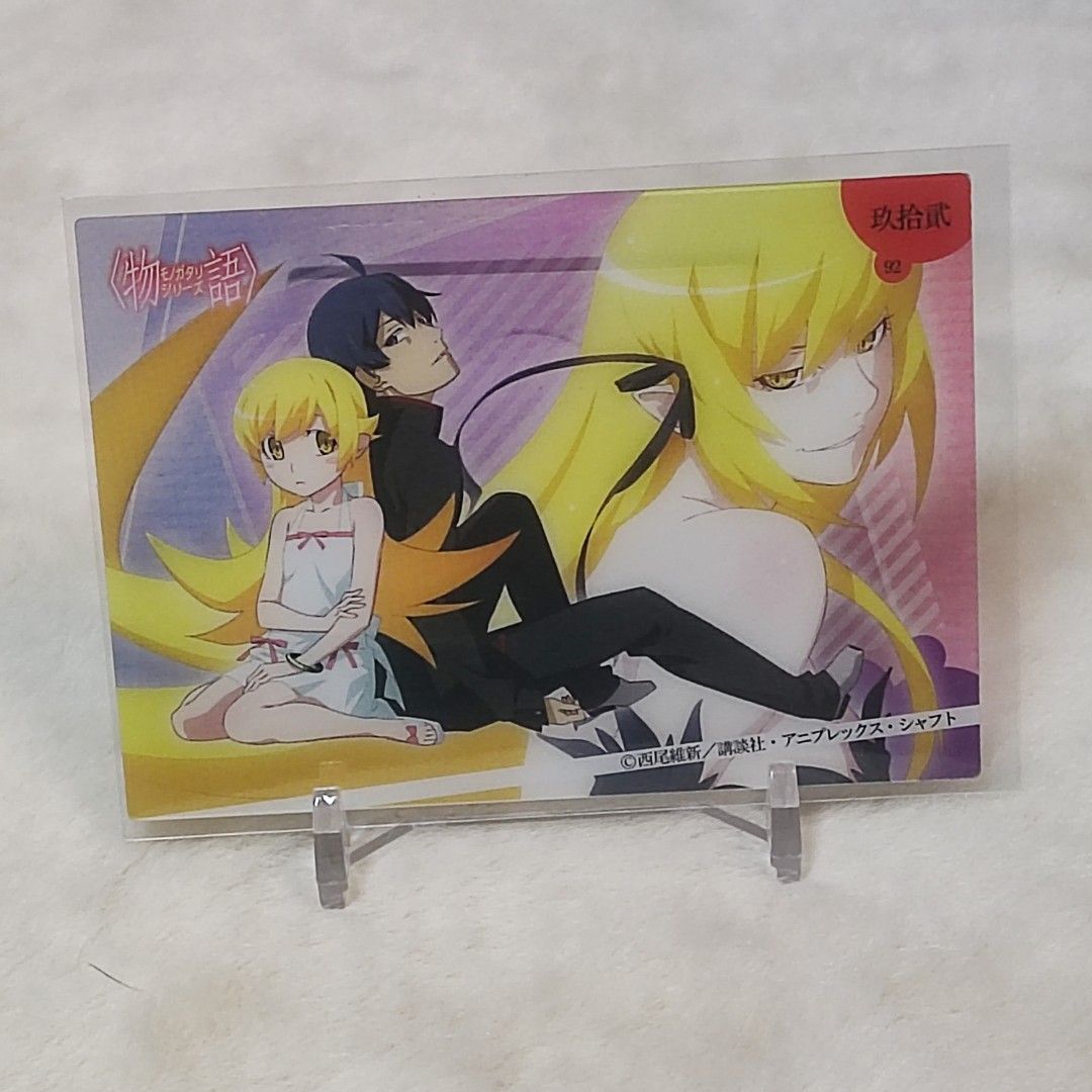 Monogatari Clear Card Set Authentic on Carousell