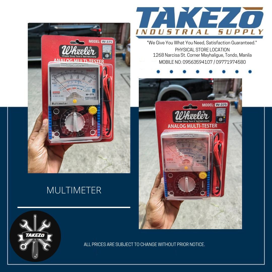 Multimeter, Commercial & Industrial, Industrial Equipment on Carousell
