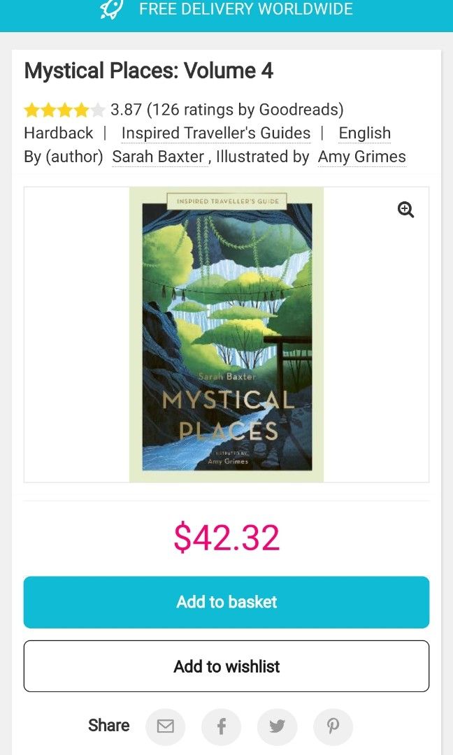 Mystical Places by Sarah Baxter, Hobbies & Toys, Books & Magazines ...