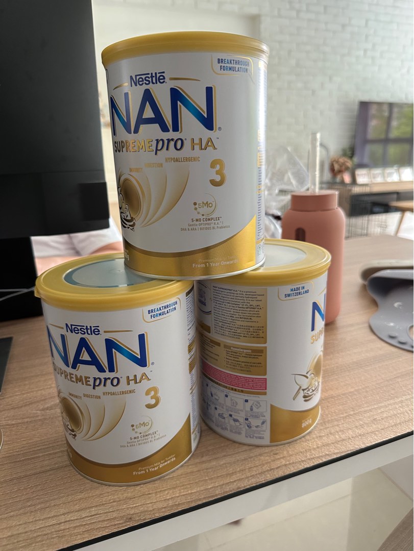 Nan supremepro HA 3 (small dents), Babies & Kids, Nursing & Feeding ...