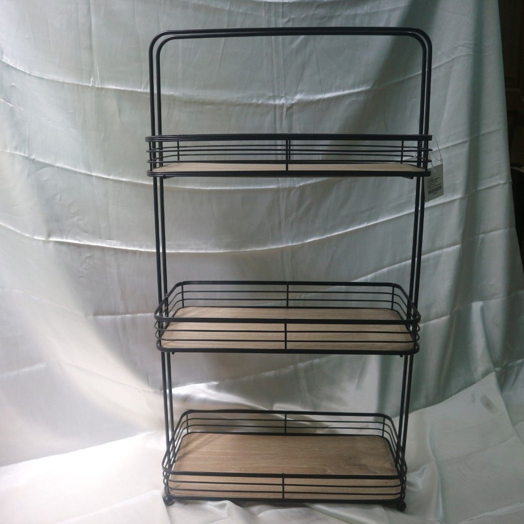 [NEW] ACE Hardware 3 Tier Wire Bathroom / Kitchen Shelf (Rak Dapur dan ...