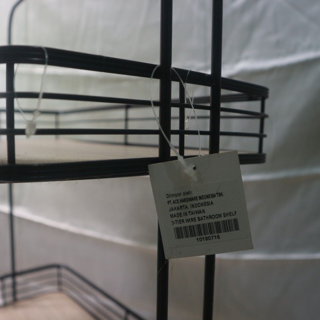 [NEW] ACE Hardware 3 Tier Wire Bathroom / Kitchen Shelf (Rak Dapur dan ...