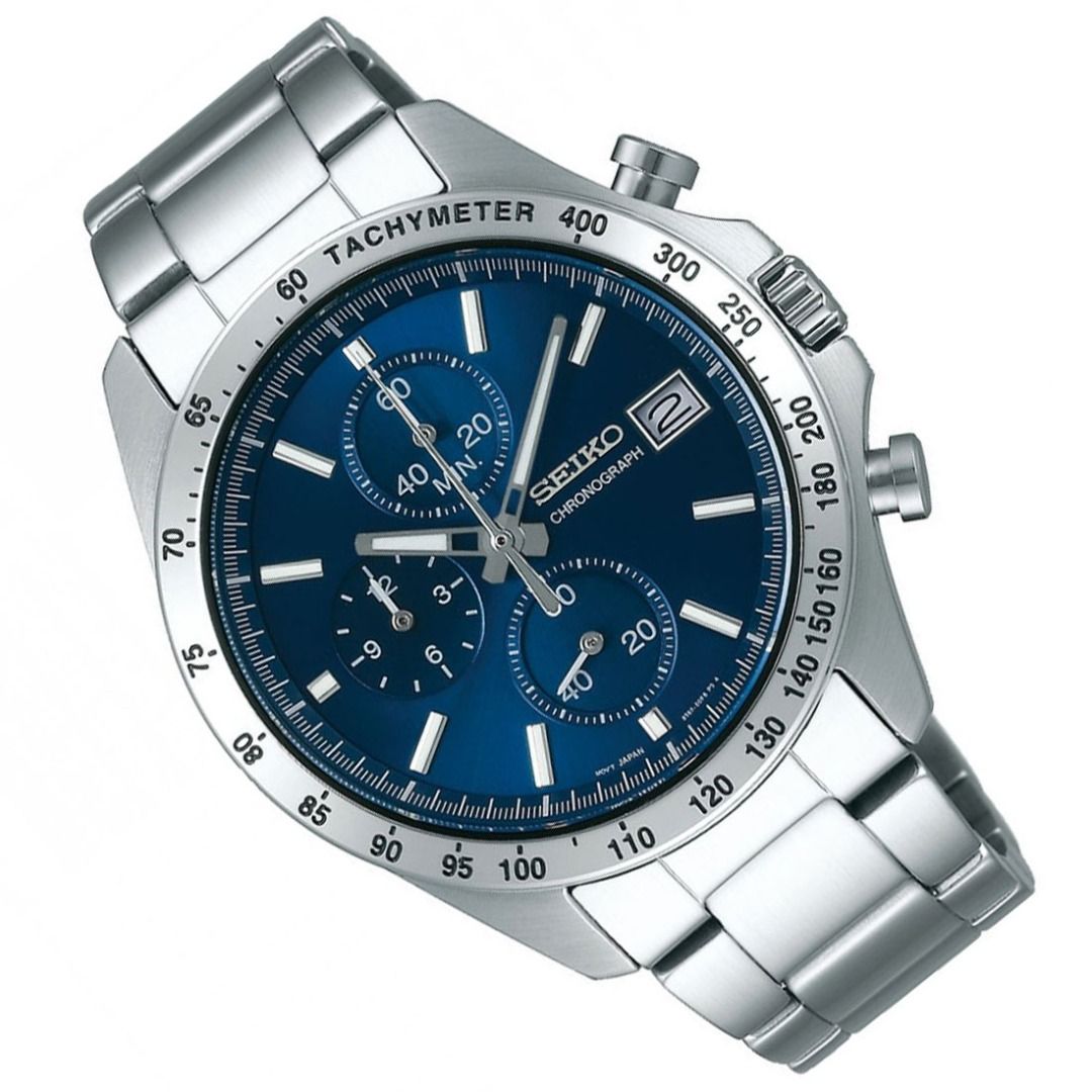 NEW Seiko SBTR023 JDM Spirit Selection Chrono Blue Dial Analog ...