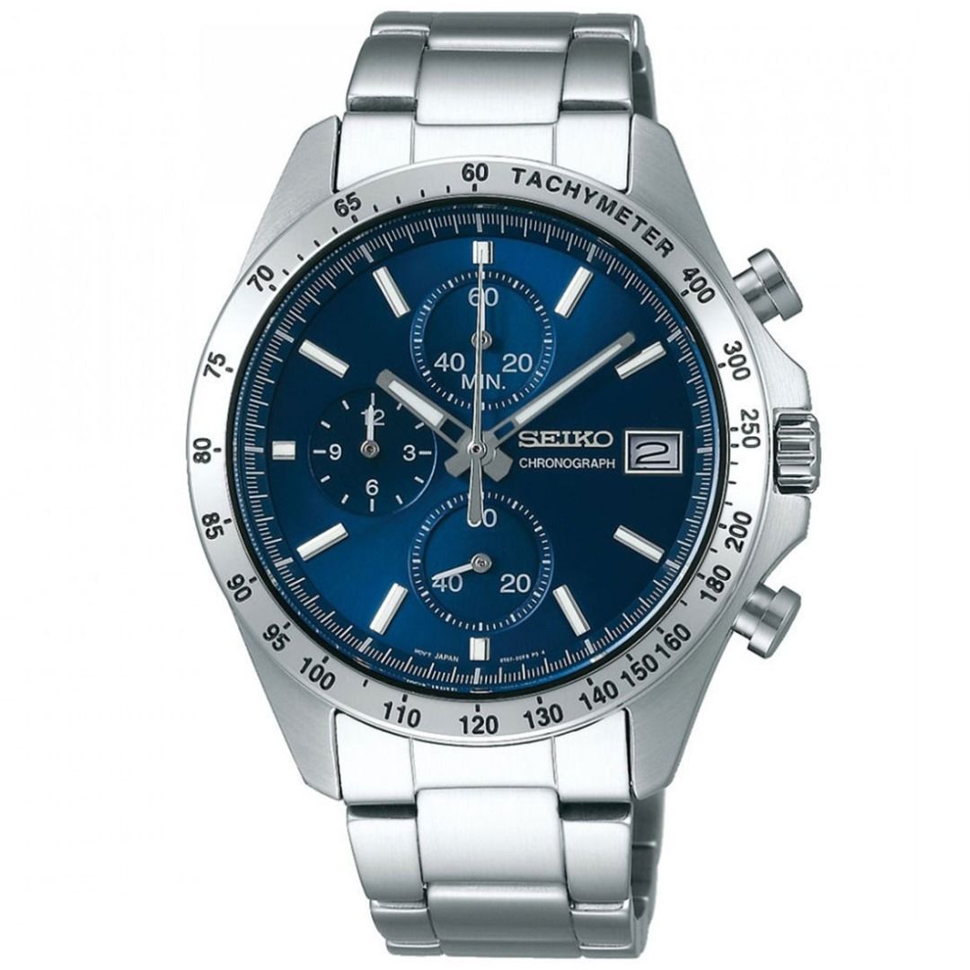 NEW Seiko SBTR023 JDM Spirit Selection Chrono Blue Dial Analog ...
