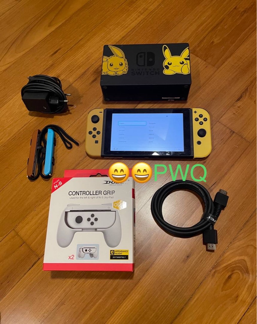 Nintendo Switch Console Pokémon Limited Edition, Video Gaming, Video ...