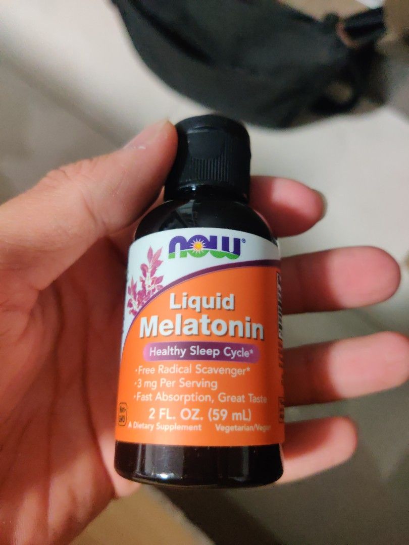 NOW Liquid Melatonin, Health & Nutrition, Health Supplements, Vitamins ...