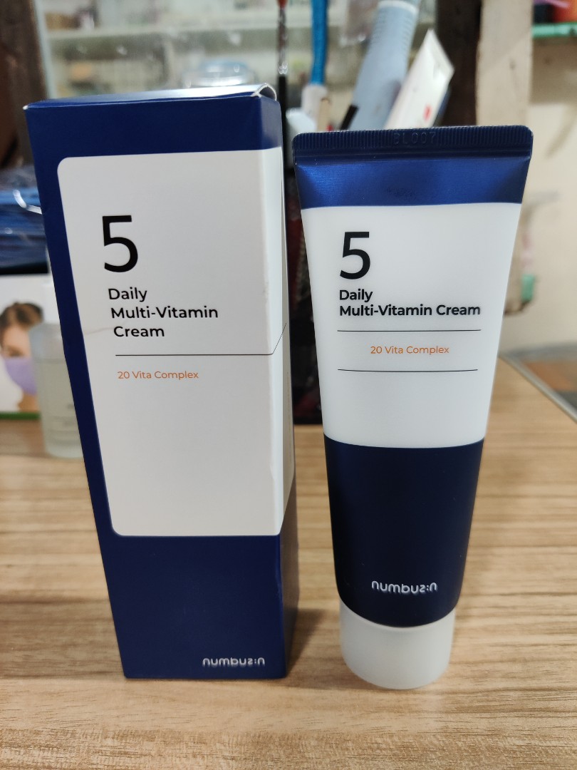 Numbuzin NO.5 DAILY MULTI-VITAMIN CREAM, Beauty & Personal Care, Face ...