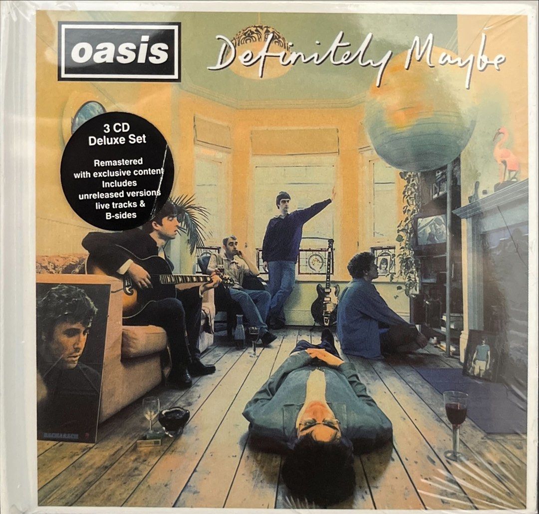 Oasis: Definitely Maybe - Deluxe 3CD Format, Hobbies & Toys, Music ...
